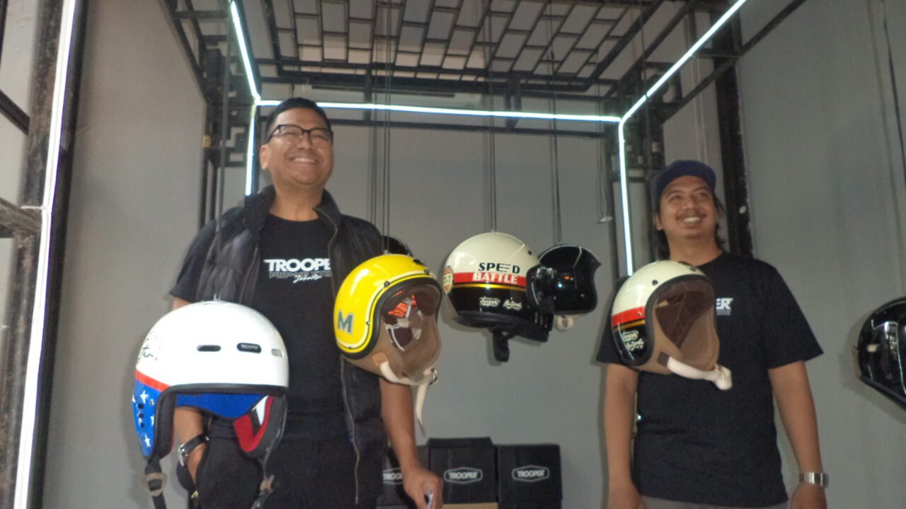 Trooper Custom Telah Mendarat di Jakarta Bersama 7 Desain Helm