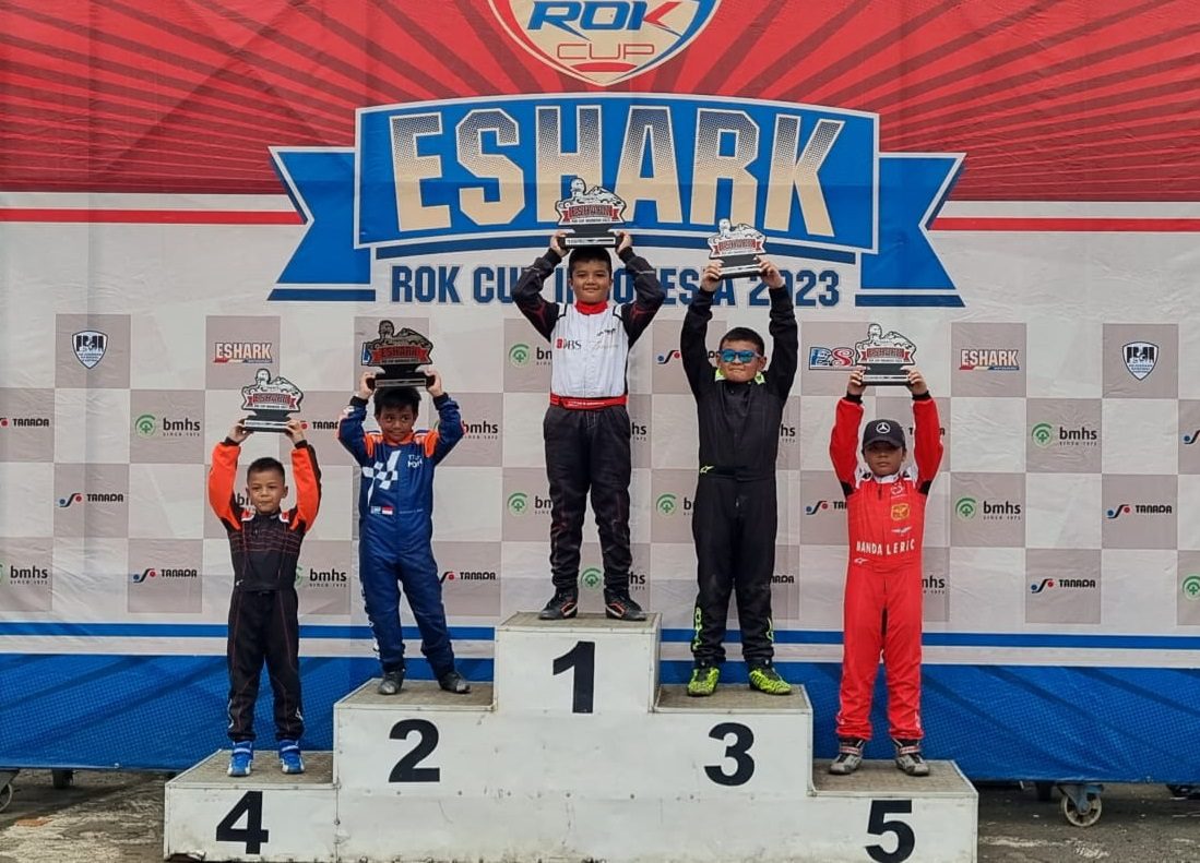 Fastest Lap Tapi Penalti, Aleric Tetap Naik Podium Eshark Rok Cup