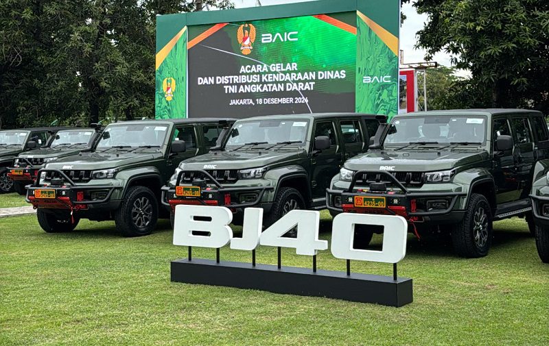 BAIC BJ40 Plus Resmi Jadi Rantis TNI Angkatan Darat